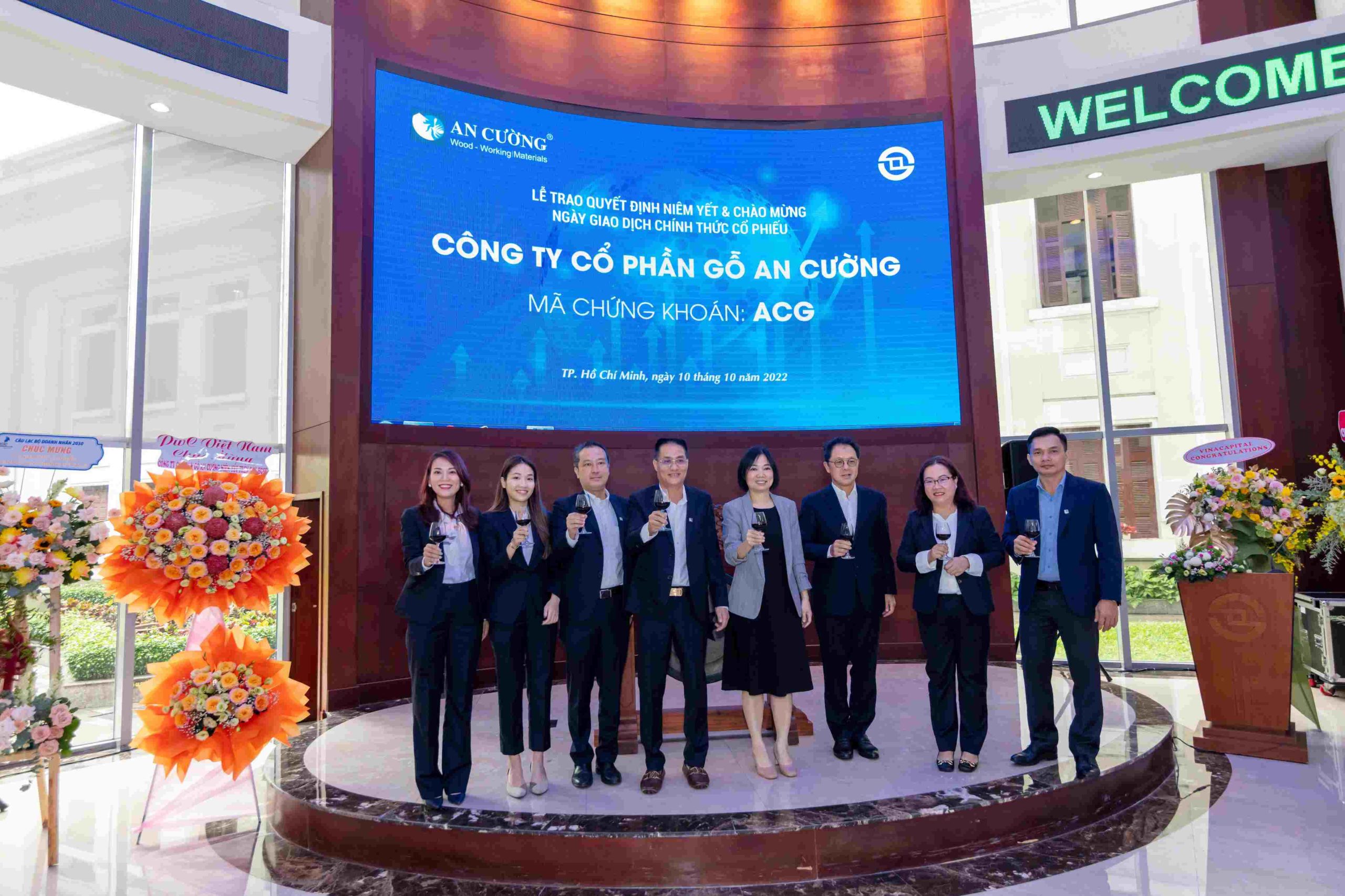 An Cuong Wood debuts its shares on HOSE - The Saigon Times