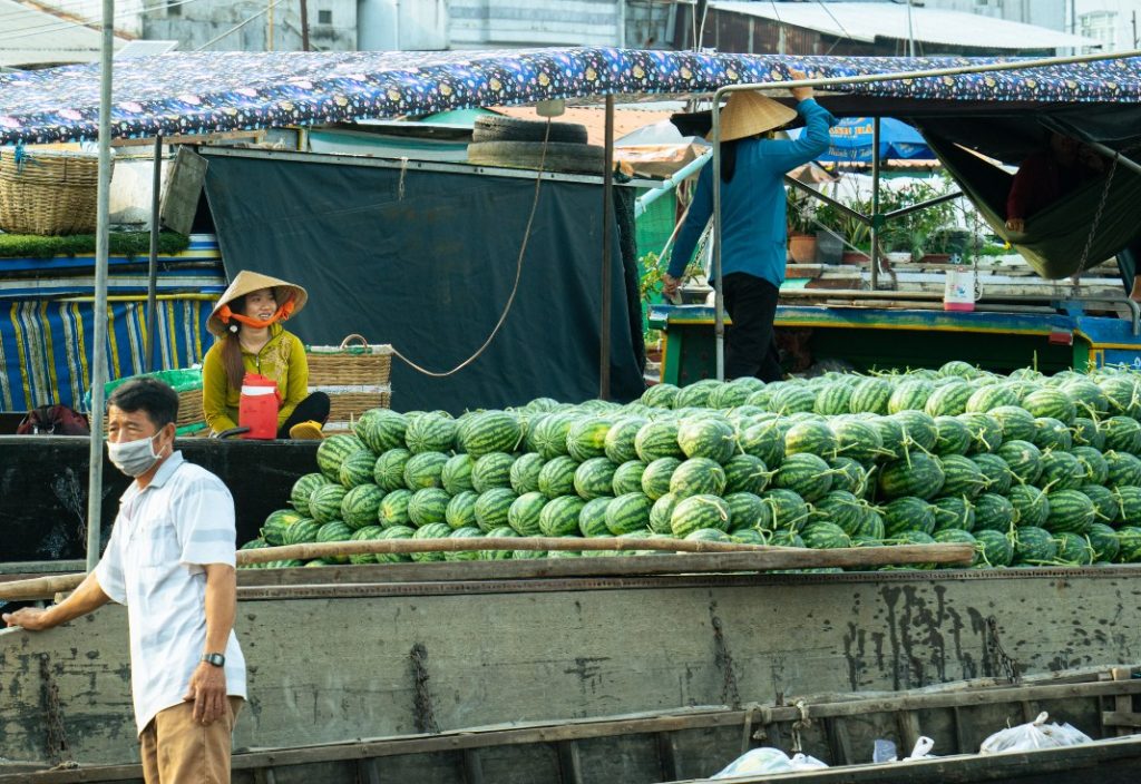 Trading on boats
