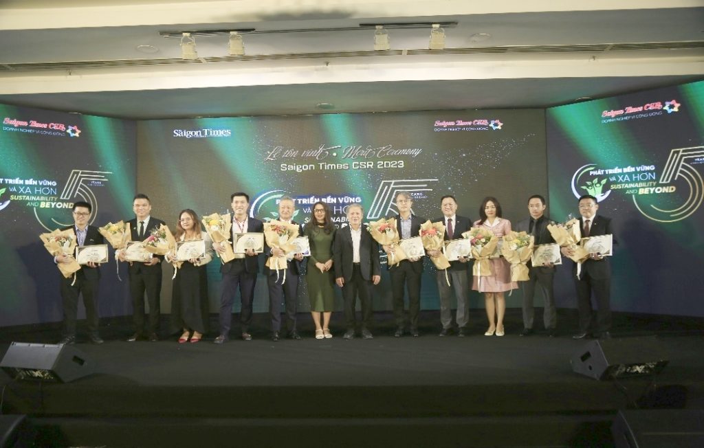 Businesses with meaningful CSR initiatives honored at Saigon Times CSR 2023 ceremony - The ...