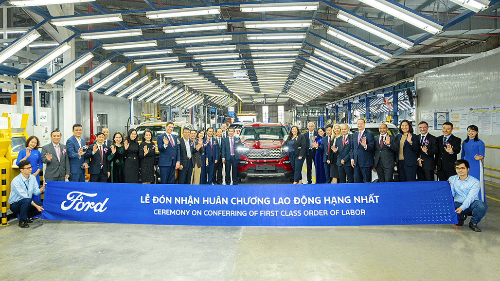 Ford Vietnam awarded First Class Order of Labor - The Saigon Times