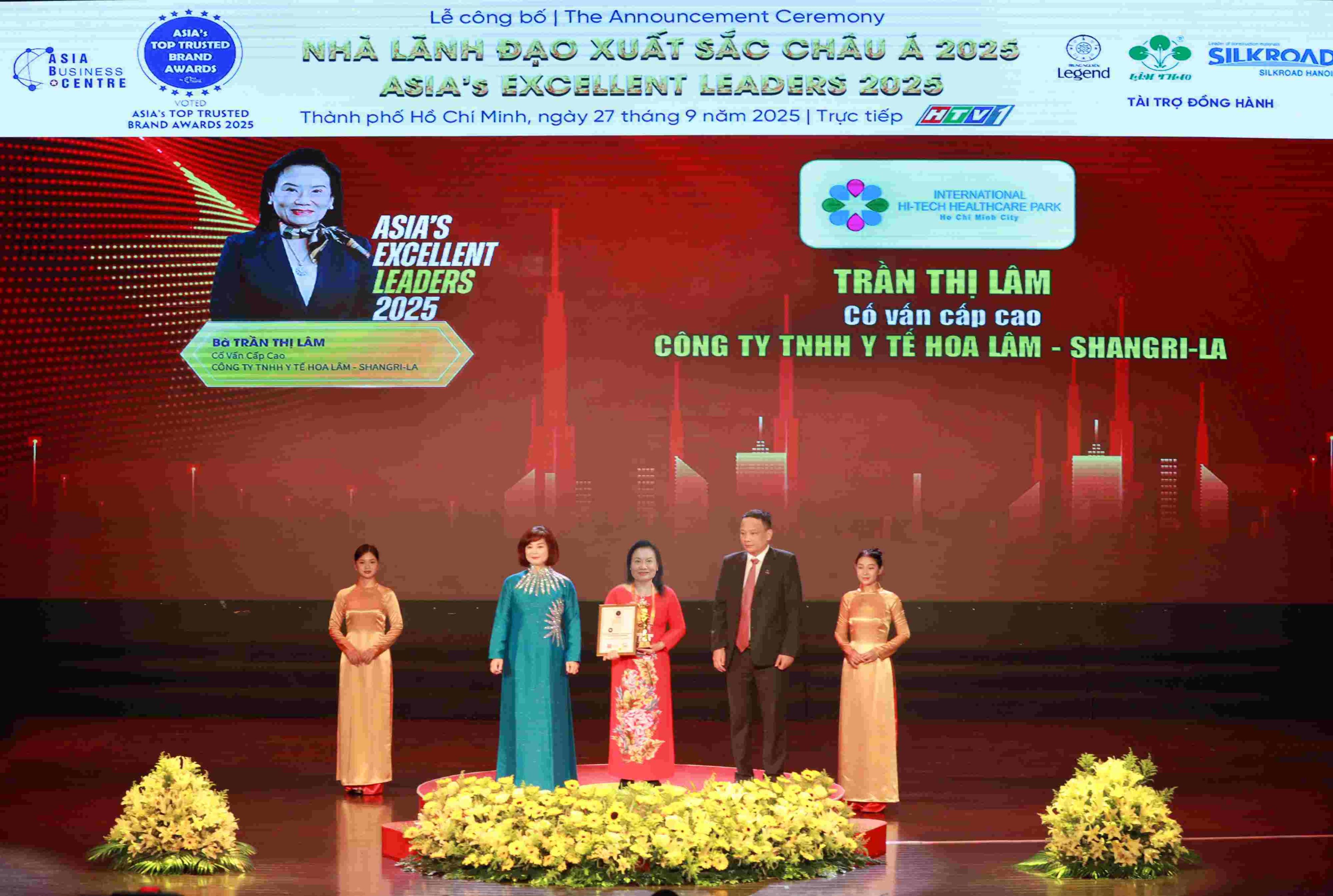 Hoa Lam Shangri-La Healthcare’s senior advisor Tran Thi Lam honored among 'Asia’s excellent ...